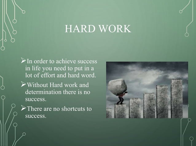 The key to success in life | PPTX | Career Advice | Careers