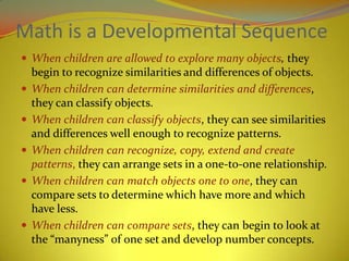 Math is a Blast in the Preschool Classroom | PPT