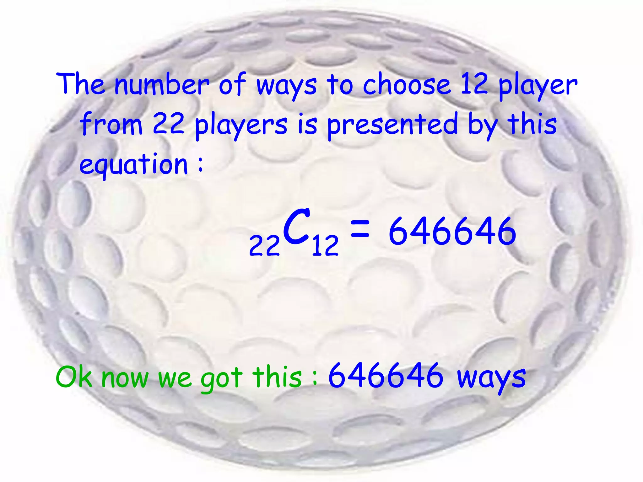 Math Project Matrix | PPT | Soccer | Sports