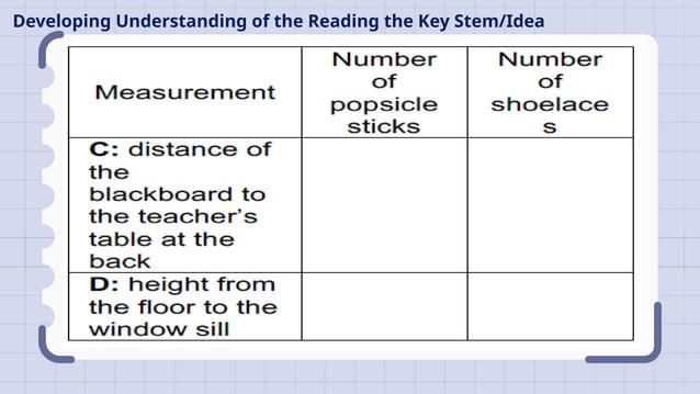 GRADE 1 MATHEMATICS Q2 WK2 DAY 4: COMPARE LENGTHS AND DISTANCES | PPTX