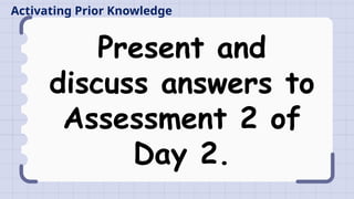 GRADE 1 MATHEMATICS Q2 WK2 DAY 4: COMPARE LENGTHS AND DISTANCES | PPTX