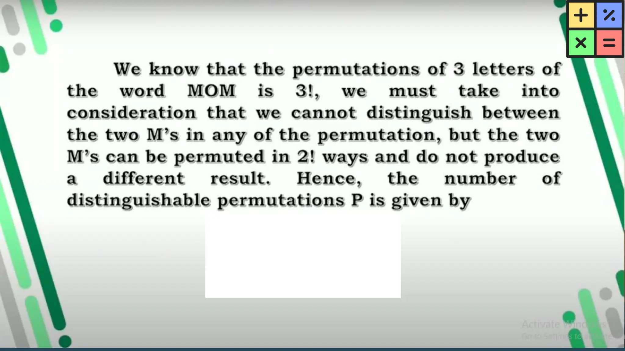 MATH-Q3-M4-Distinguishable Permutation For GRade 10 students | PPTX