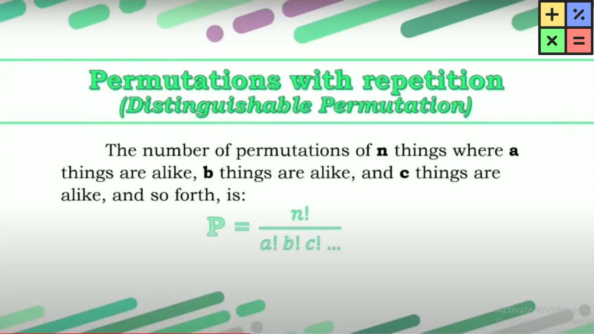MATH-Q3-M4-Distinguishable Permutation For GRade 10 students | PPTX