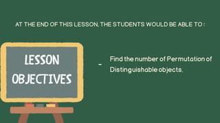 MATH-Q3-M4-Distinguishable Permutation For GRade 10 students | PPTX