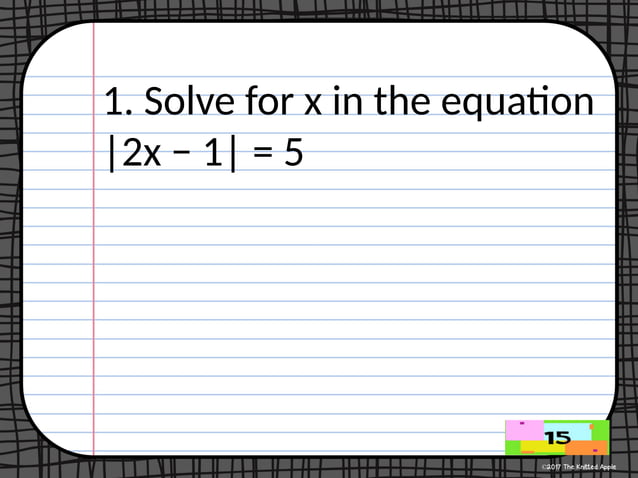 Math-quiz-bee-Grade 8 School level elimination | PPT