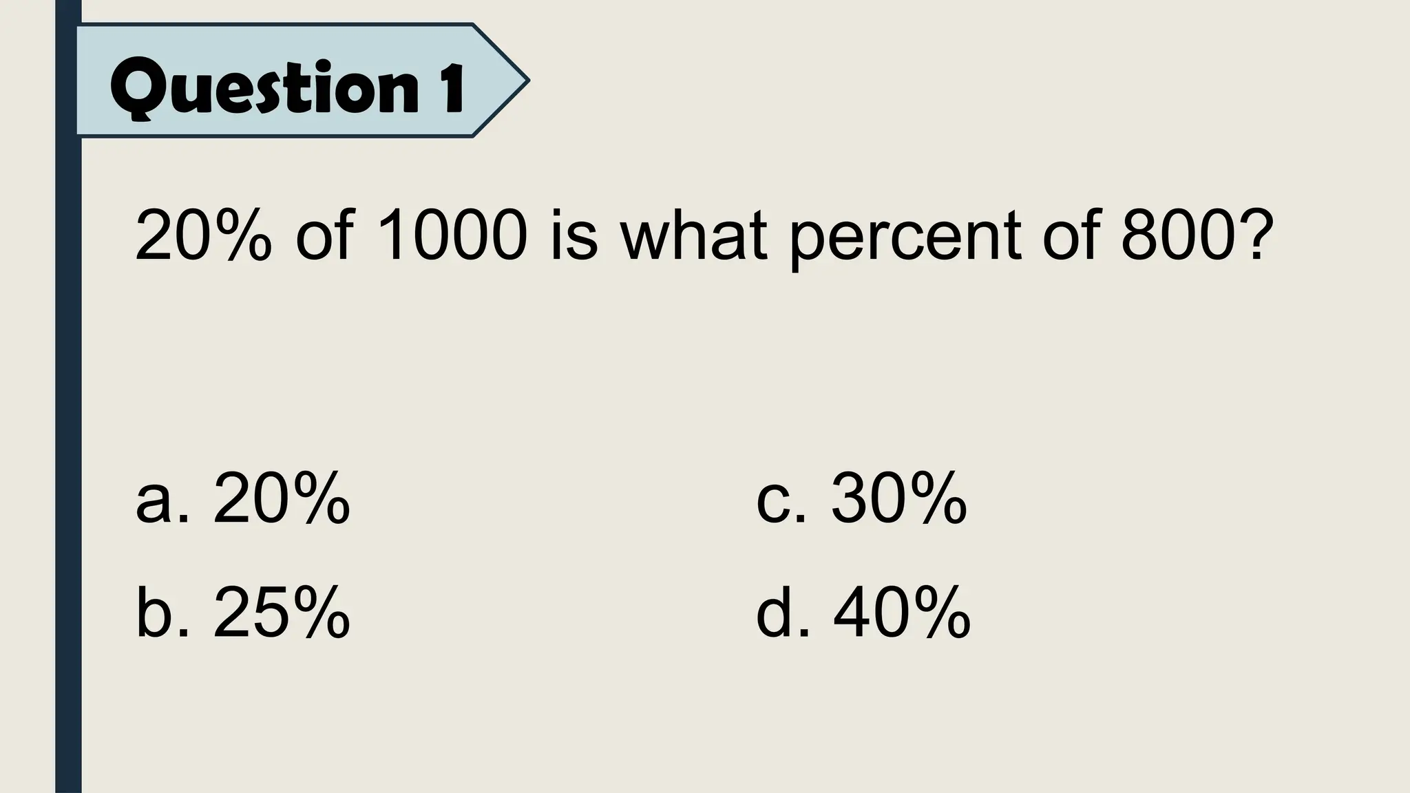 Math Grade 8 Quiz Bee for Middle School Students | PPTX