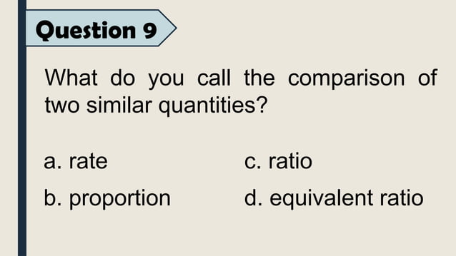 Math Grade 8 Quiz Bee for Middle School Students | PPTX