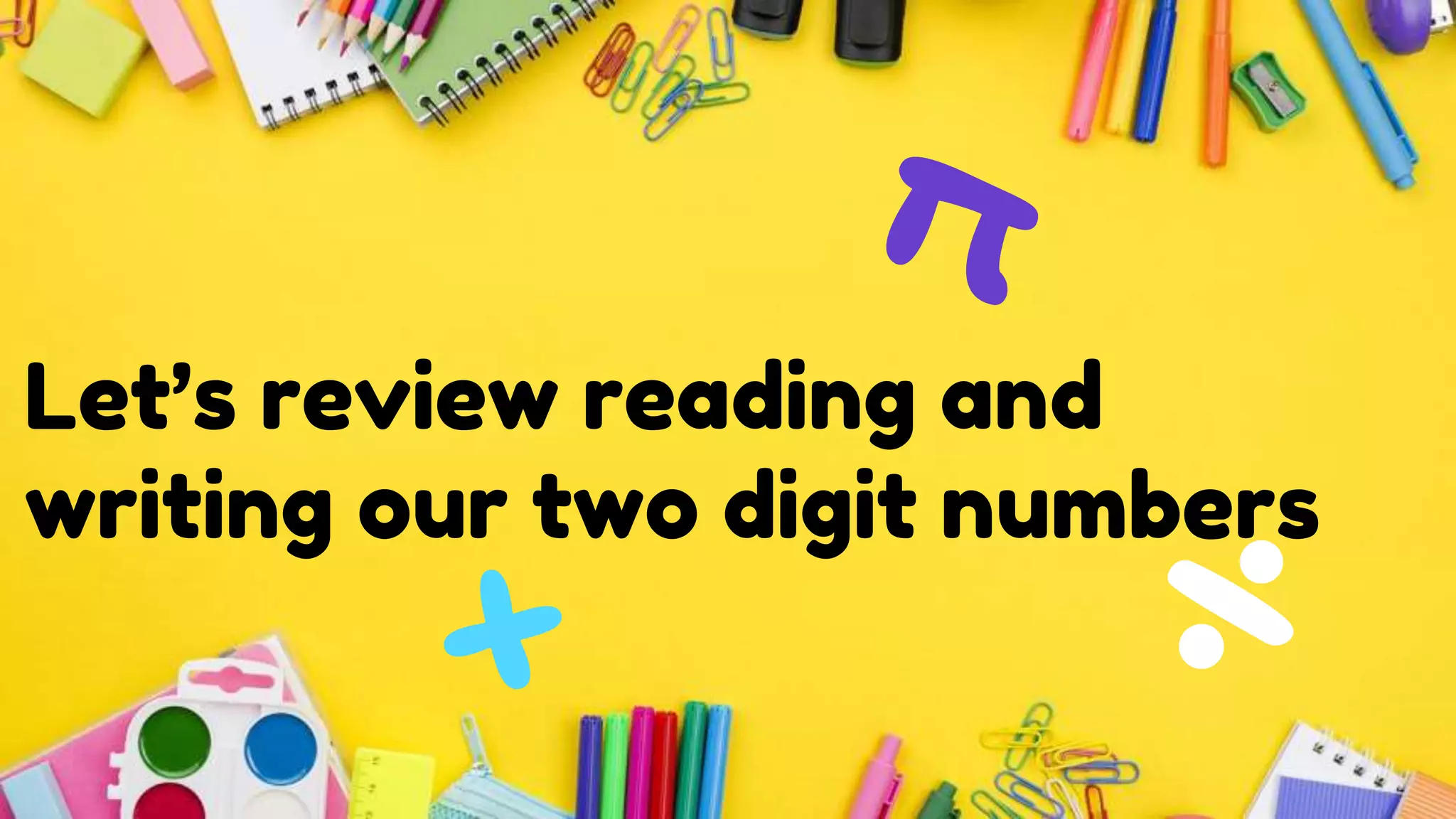 Math reading and writing numbers (3 digits) | PPTX