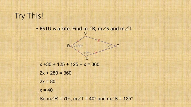 Math reviewers-theorems-on-kite | PPTX | Physics | Science