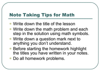 Math Skills and Anxiety | PPT