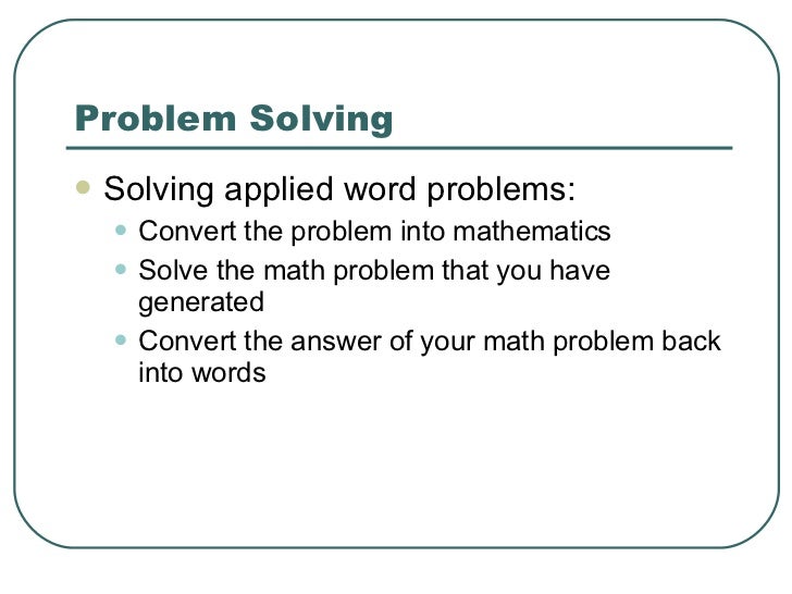 Math Skills and Anxiety