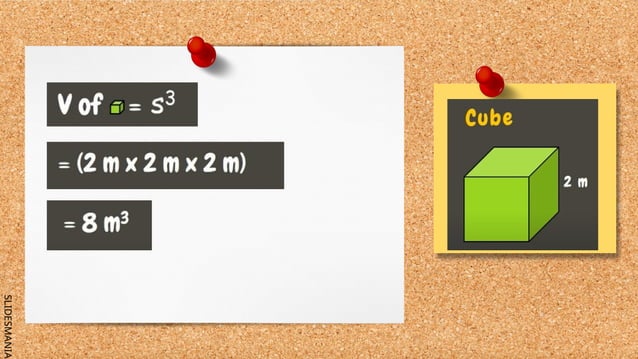 MATH-SOLID FIGUR / Getting the volume of the solid figures | PPTX