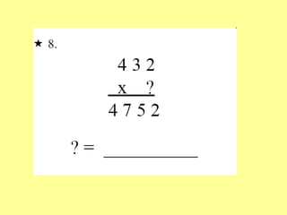 Math Stars 1 Grade5 | PPT
