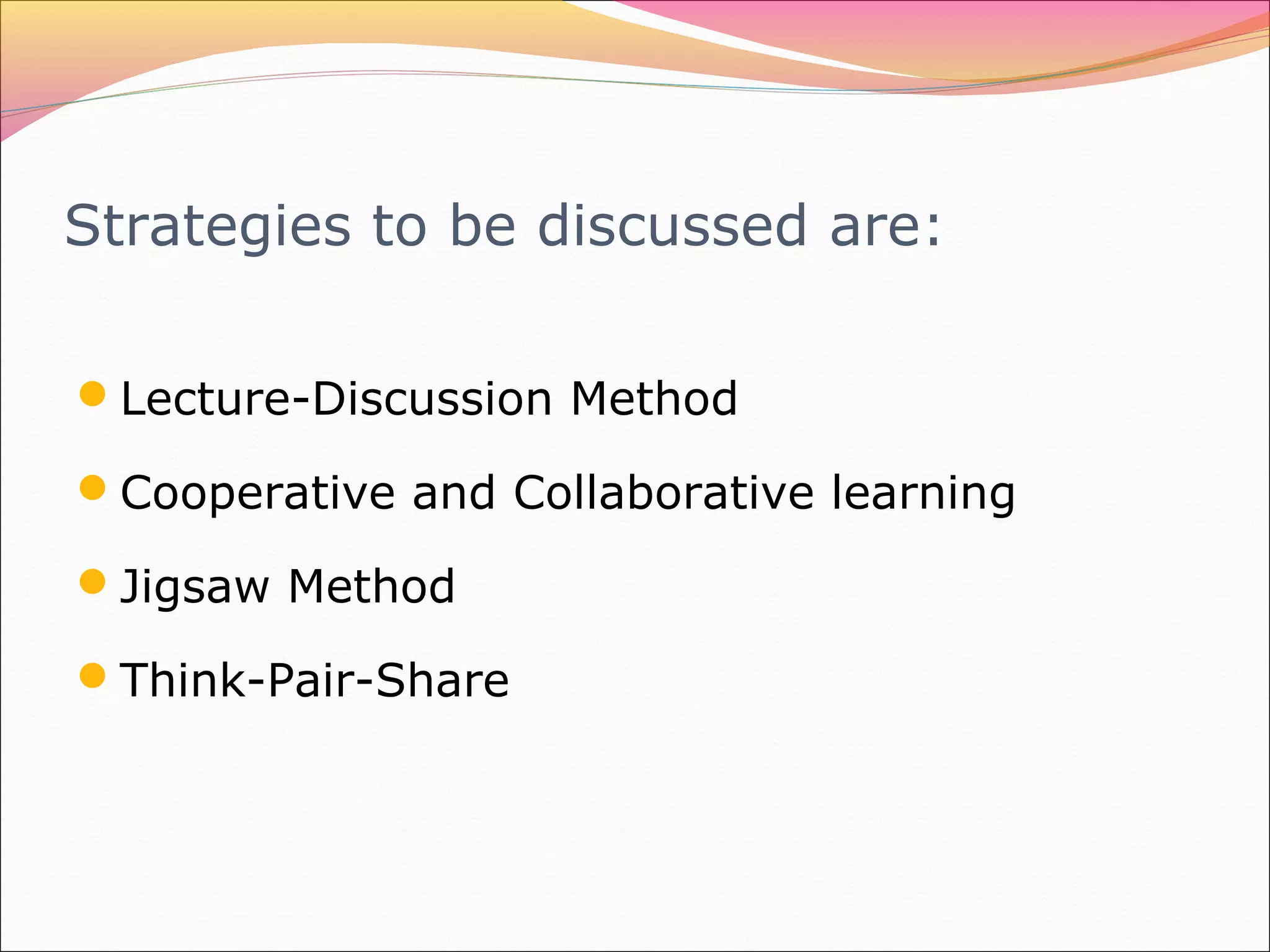 Math Teaching Strategies Presentation | PPT