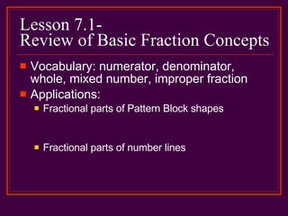 Math-Unit 7 Review | PPT