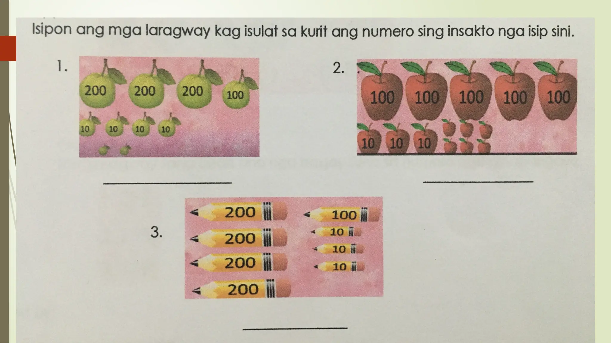 MATH - visualizes and represents numbers from 0-1000 with.pptx