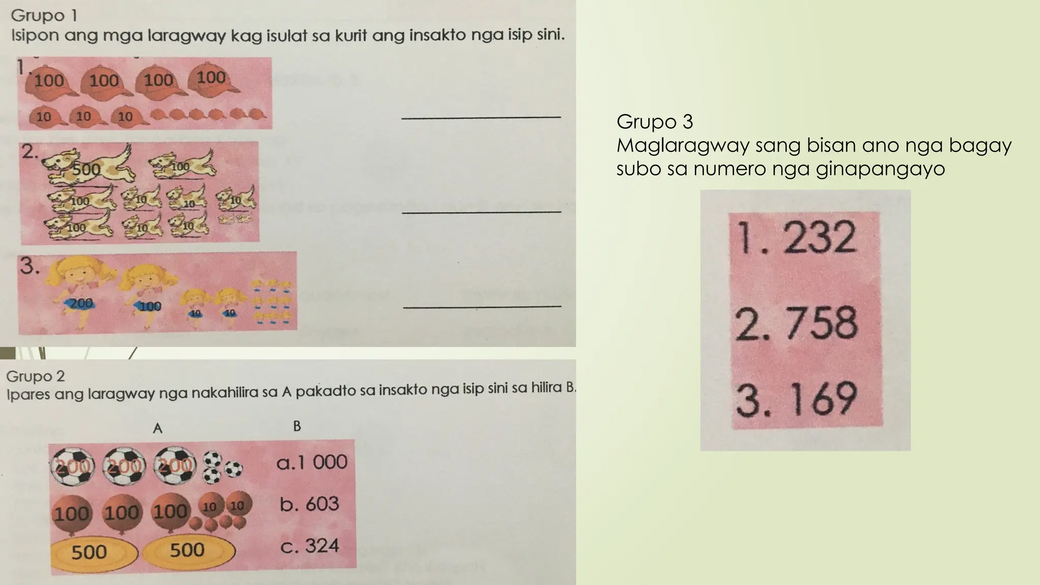 MATH - visualizes and represents numbers from 0-1000 with.pptx