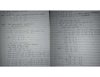 This a math presentation in engineering Matrix | PPT