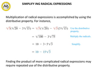 MIT Math Syllabus 10-3 Lesson 4: Rational exponents and radicals | PPT