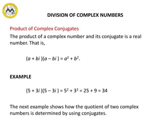 MIT Math Syllabus 10-3 Lesson 5: Complex numbers | PPT