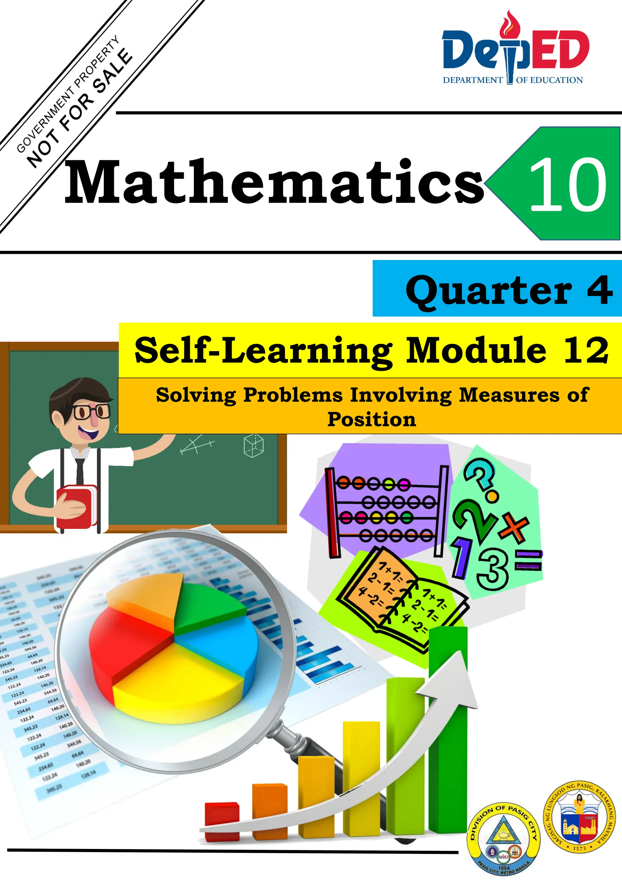 Solving Problem Involving Measures of Position | PDF
