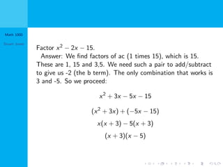 Math1000 section1.3 | PPT