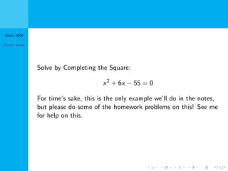 Math1000 section1.5 | PPT