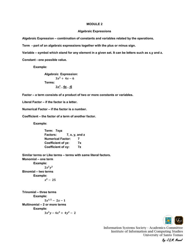 College Algebra | PDF