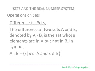 Math10 1 Lecture1 | PPT