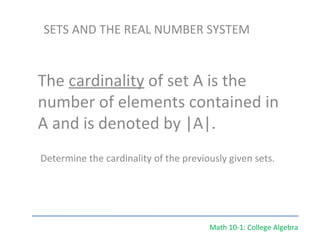 Math10 1 Lecture1 | PPT