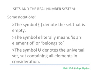Math10 1 Lecture1 | PPT
