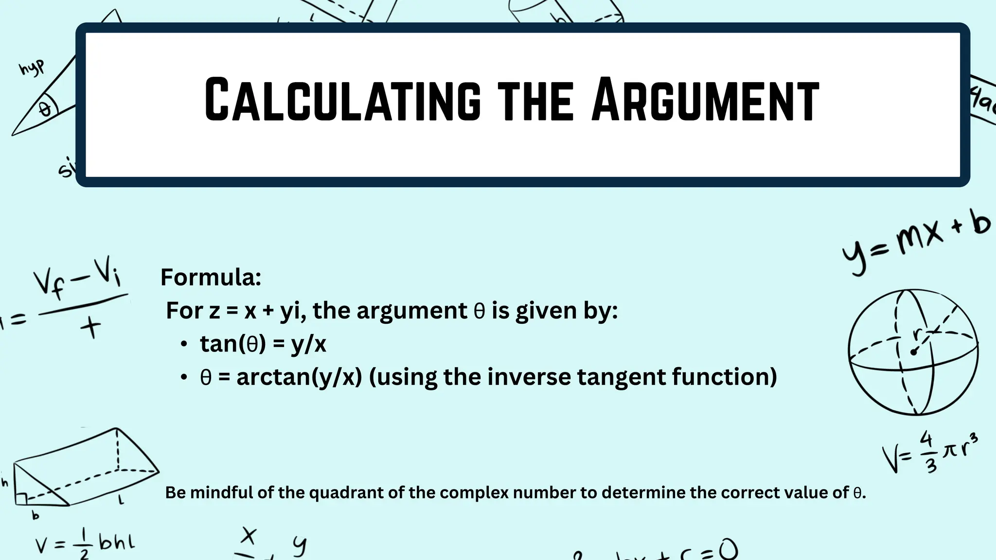 Presentation On Complex Number Argument Modulus Complex Number Pptx