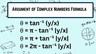Presentation on Complex Number, Argument, Modulus, Complex Number | PPTX
