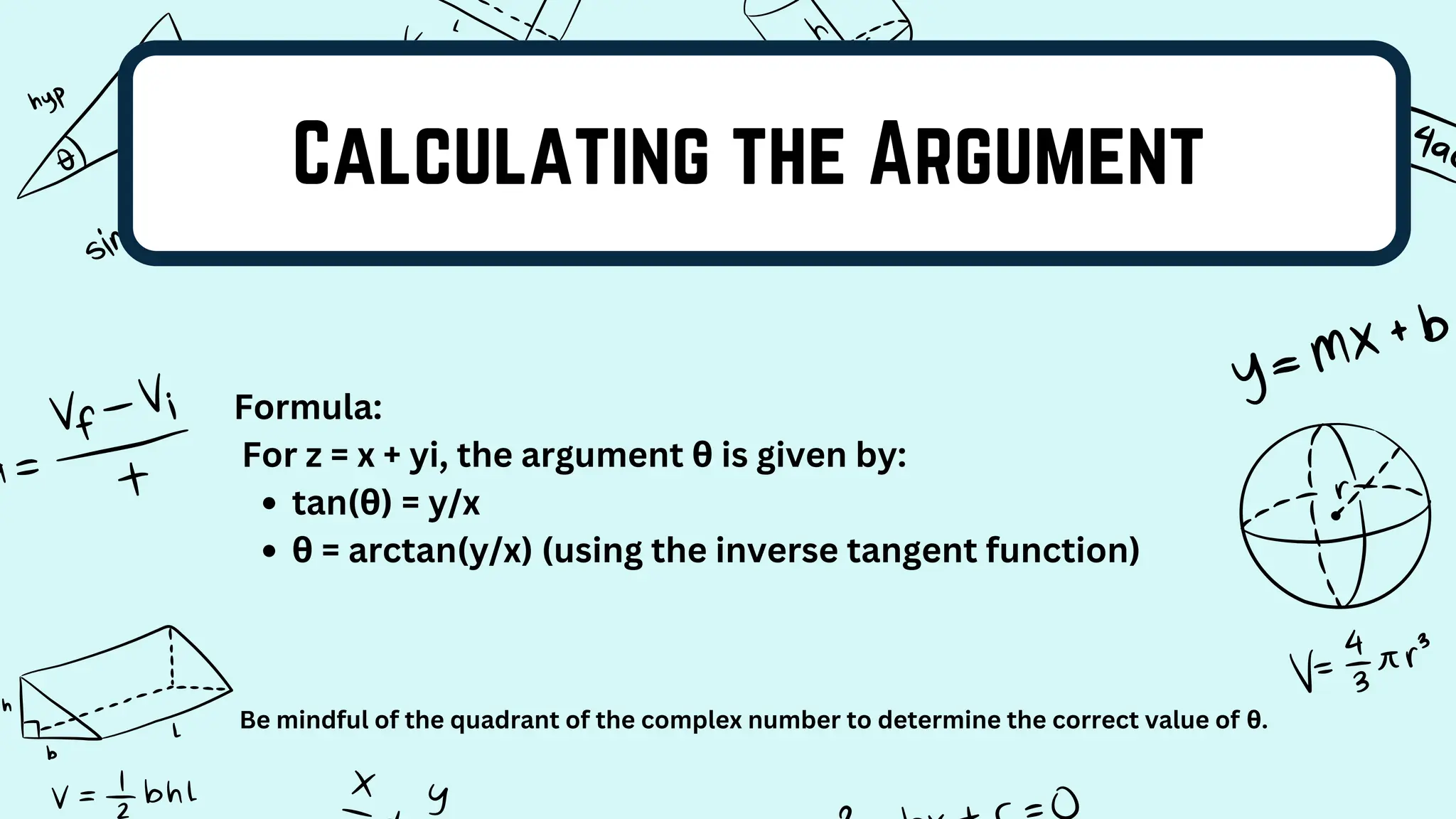 Complex plane, Modulus, Argument, Graphical representation of a complex ...