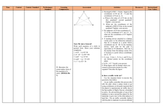 Math10 curriculum map docx | DOCX