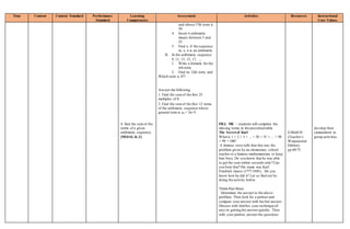 Math10 curriculum map docx | DOCX