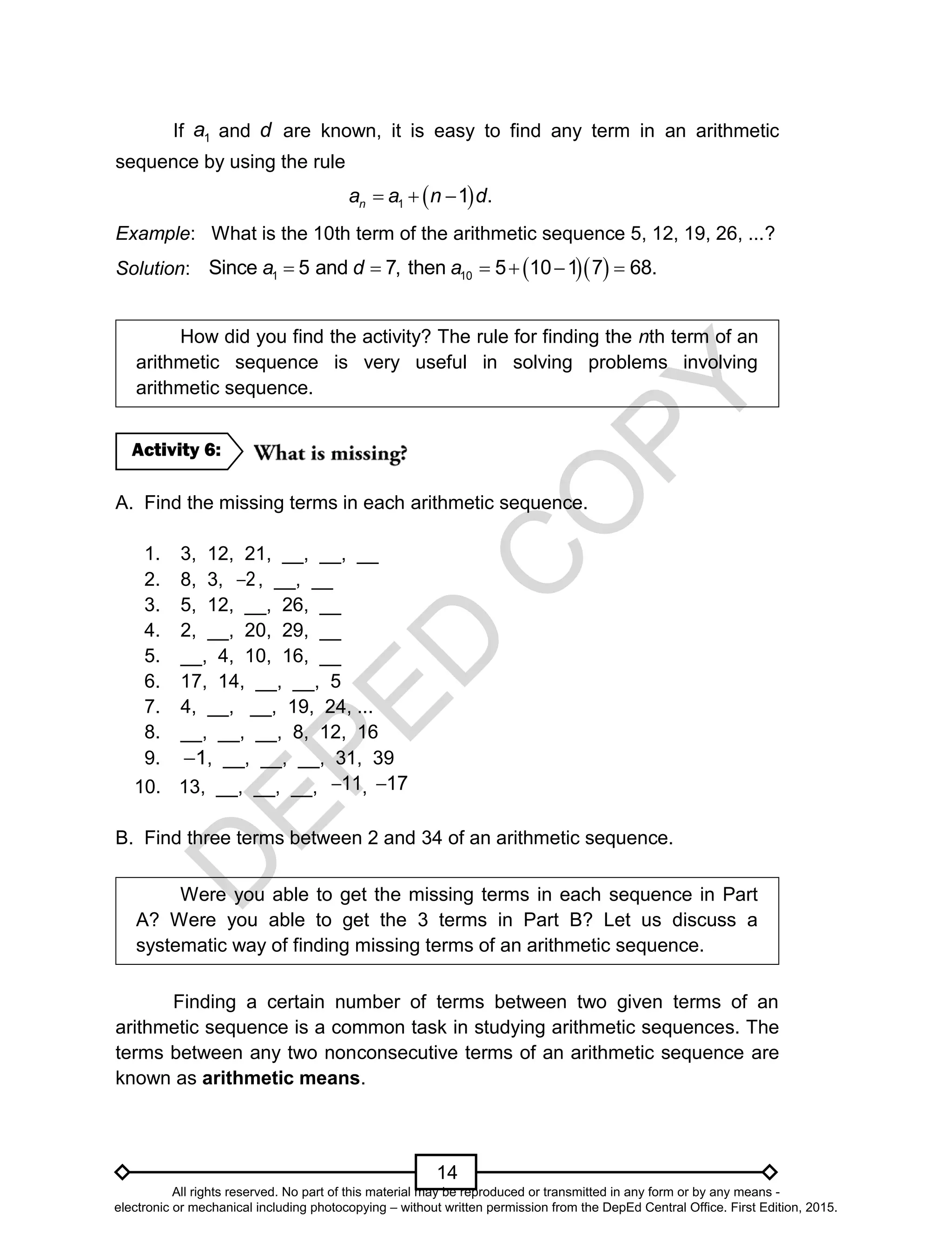 Mathematics 10 Learning Modules Quarter 1 | PDF