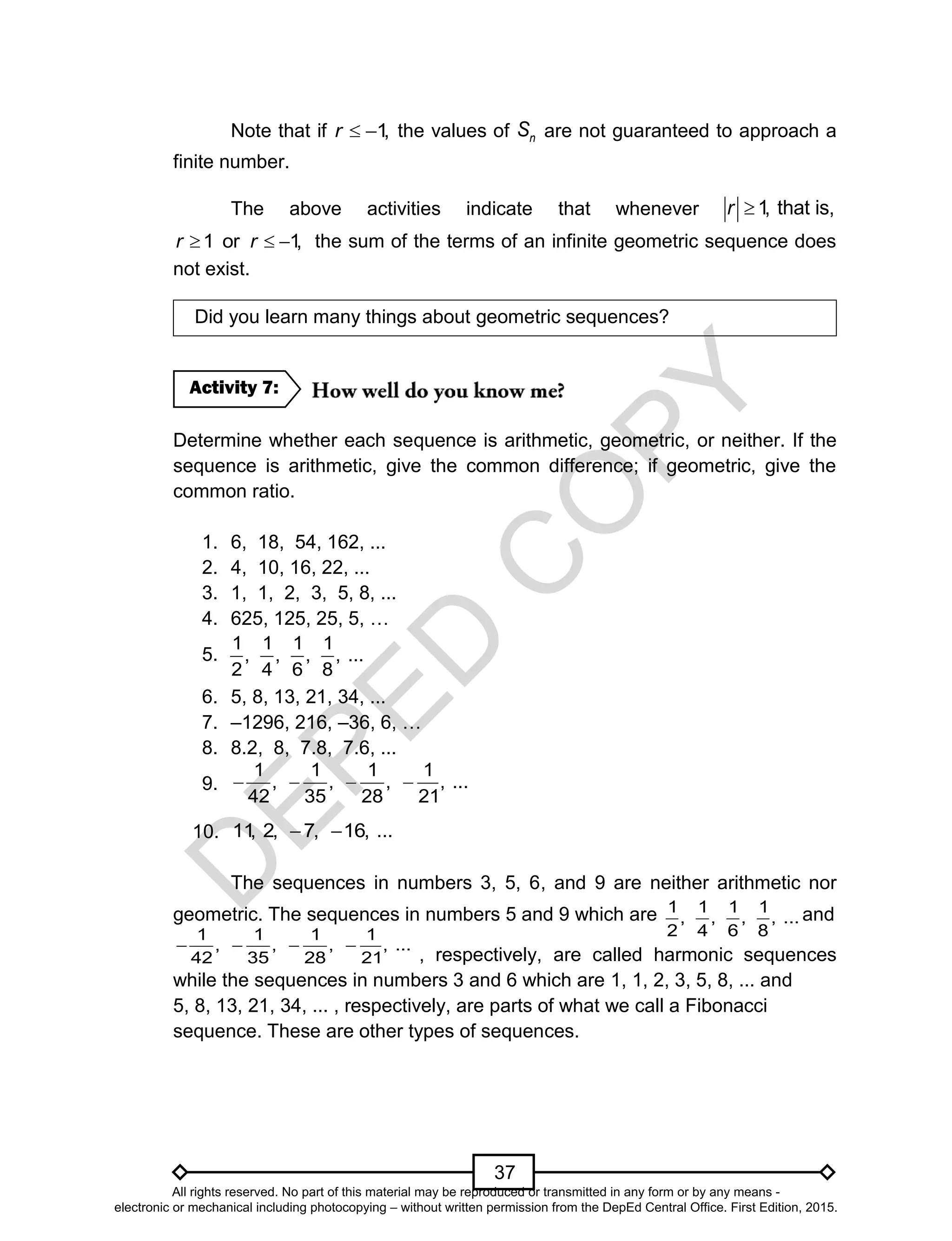 Mathematics 10 Learning Modules Quarter 1 | PDF
