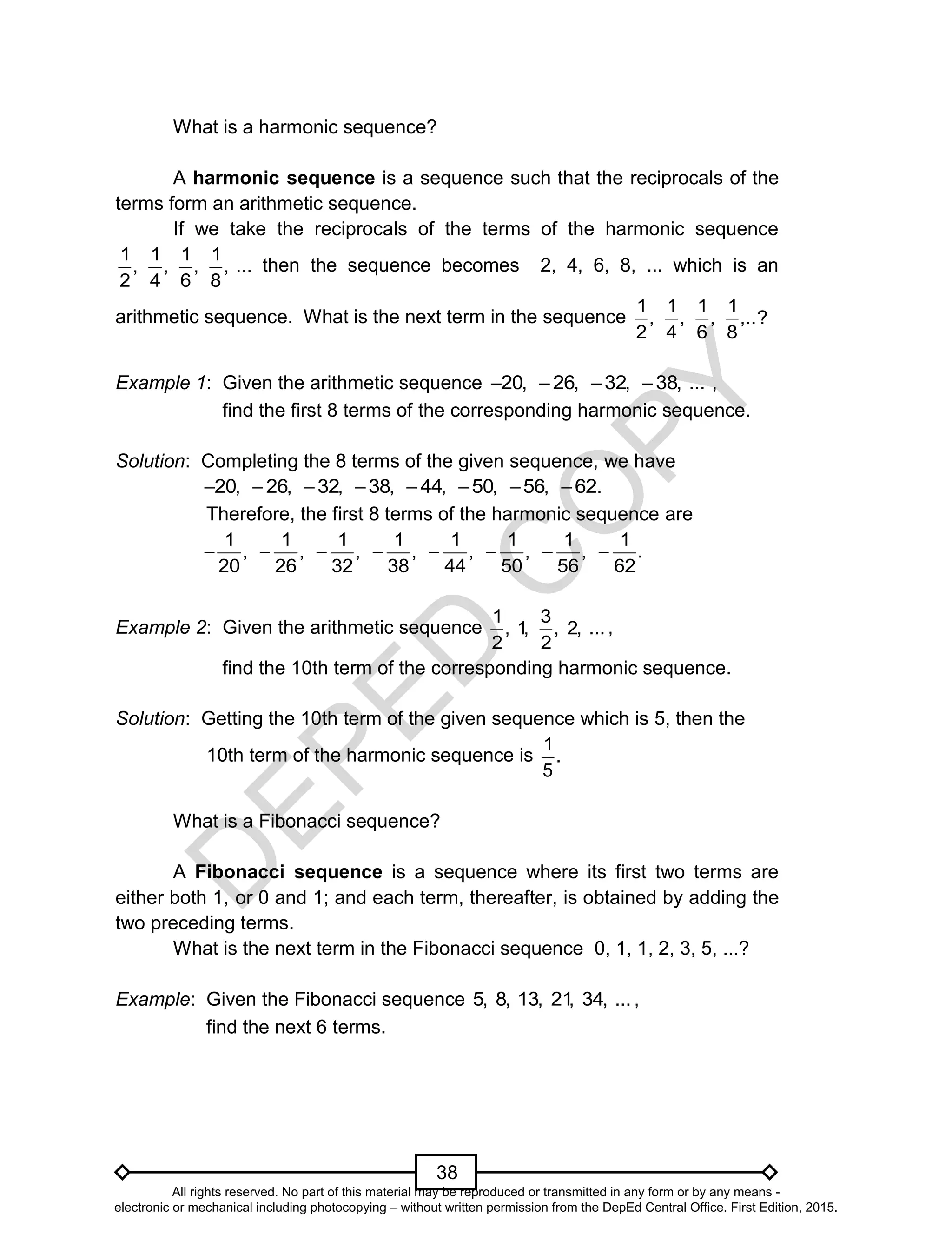 Mathematics 10 Learning Modules Quarter 1 | PDF