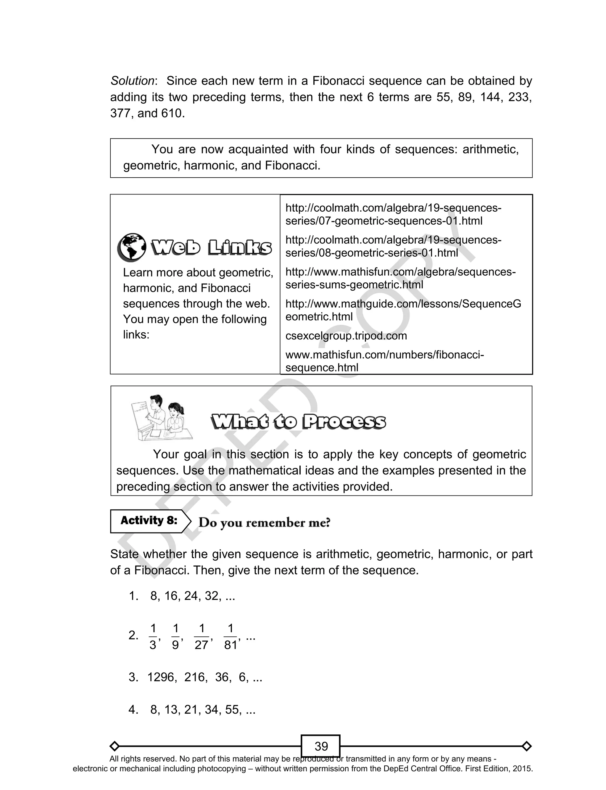 Mathematics 10 Learning Modules Quarter 1 | PDF
