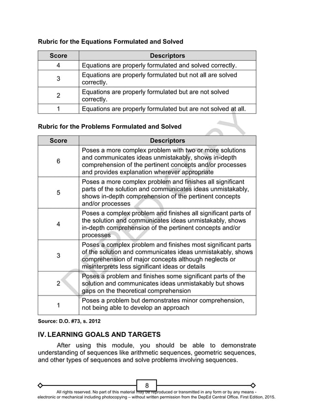 Mathematics 10 Learning Modules Quarter 1 | PDF | Desktop Publishing ...