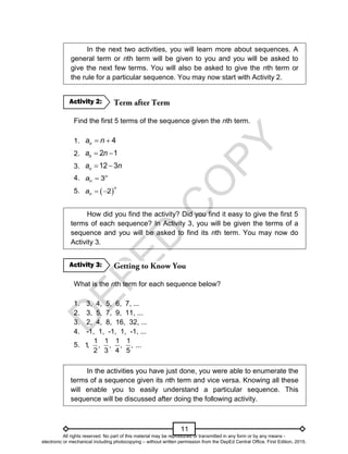 Mathematics 10 Learning Modules Quarter 1 | PDF