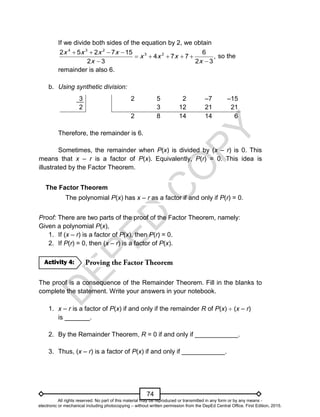 Mathematics 10 Learning Modules Quarter 1 | PDF