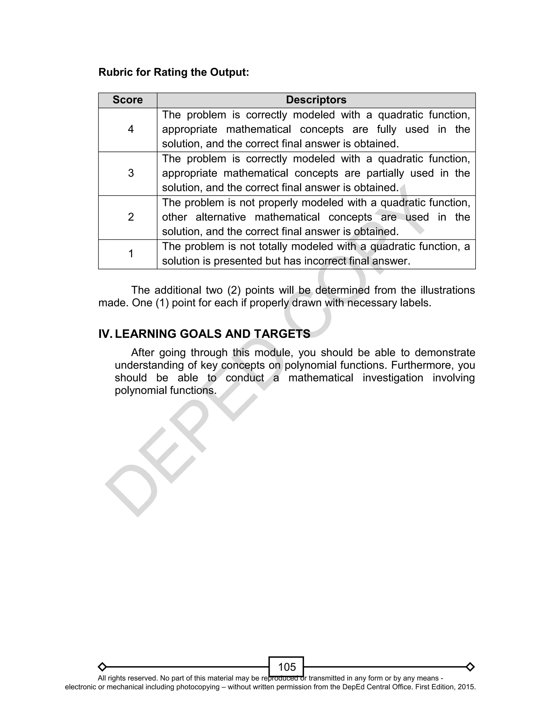 Mathematics 10 Learning Modules Quarter 2 | PDF