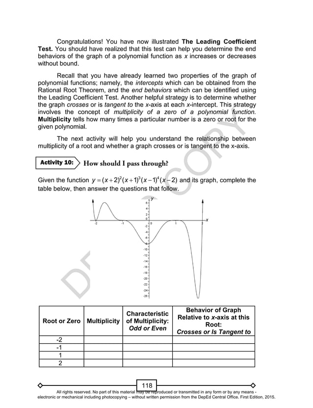 Mathematics 10 Learning Modules Quarter 2 | PDF