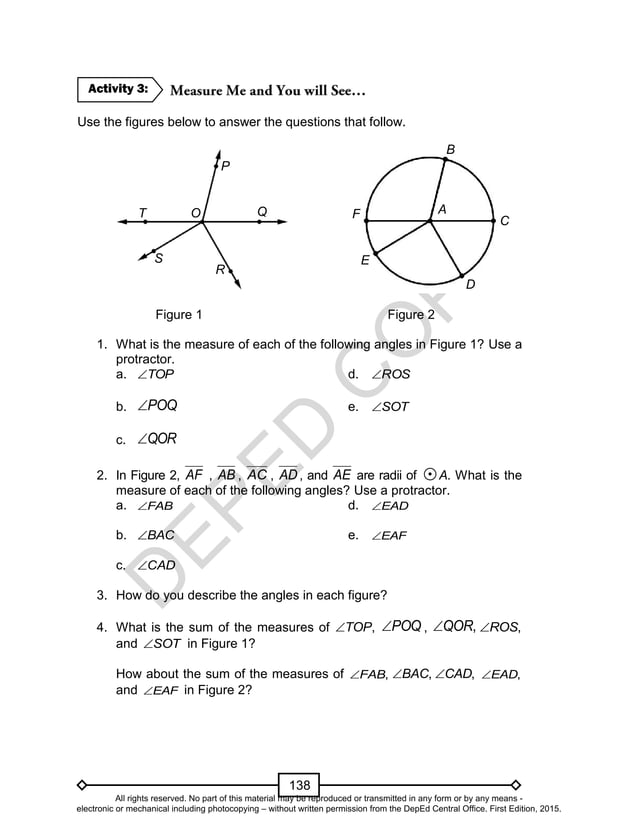 Mathematics 10 Learning Modules Quarter 2 | PDF
