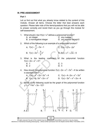 Mathematics 10 Learning Modules Quarter 2 | PDF