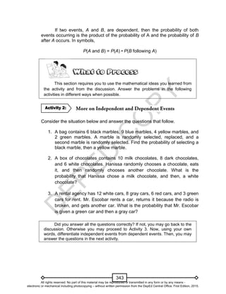 Mathematics 10 Learner’s Material Unit 3 | PDF