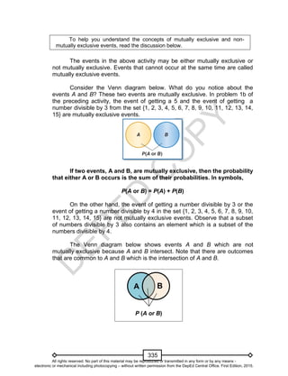 Math learners material grade 10 quarter 3 | PDF