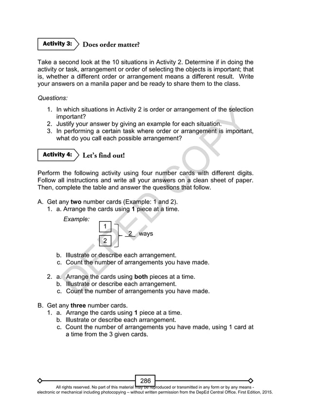 Mathematics 10 Learning Modules Quarter 3 | PDF